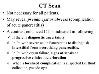 Pancreatitis DEFINITION, COMPLICATIONS, TREATMENT .pptx