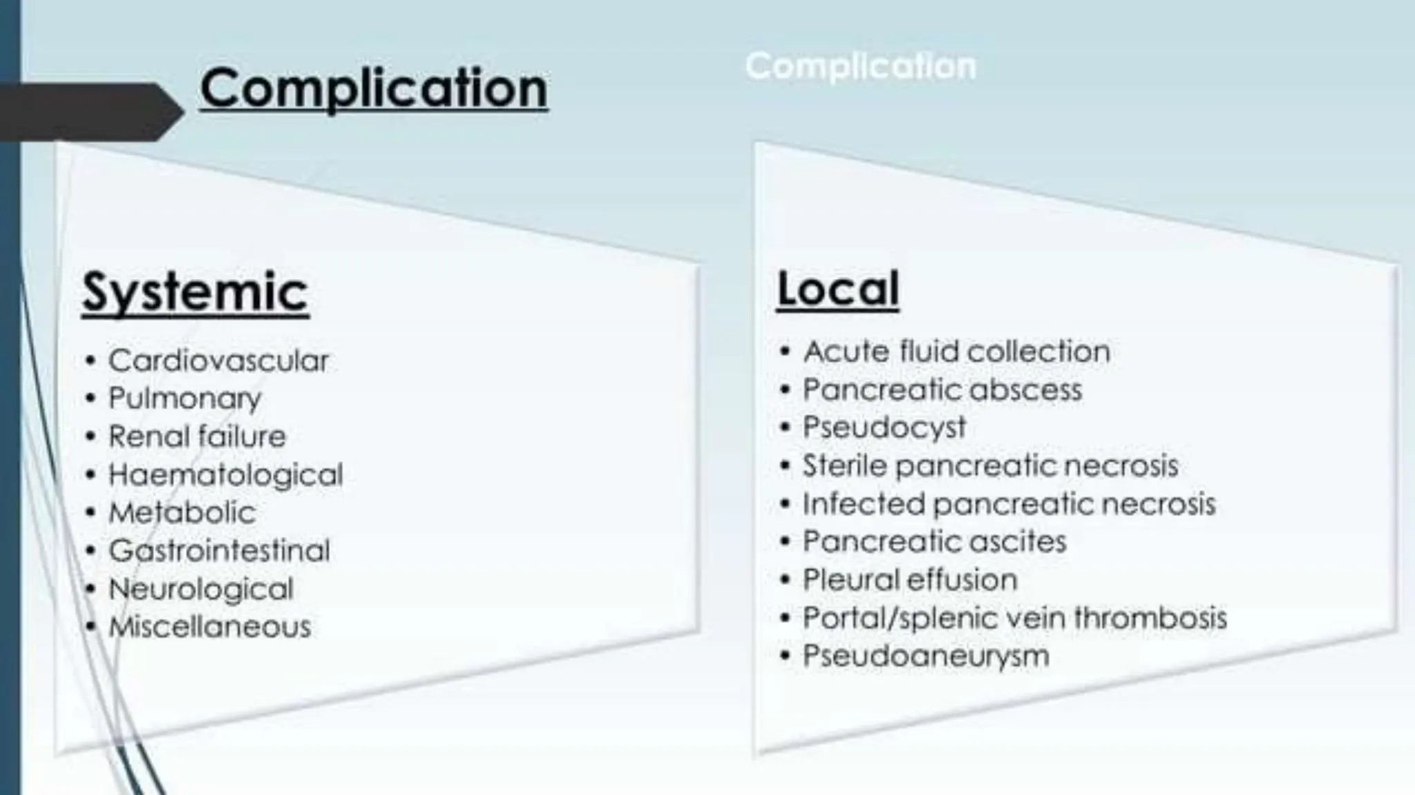 pancreatitis-presentation for nursing students | PPTX