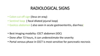 ACUTE AND CHRONIC PANCREATITIC DISORDERS.pptx