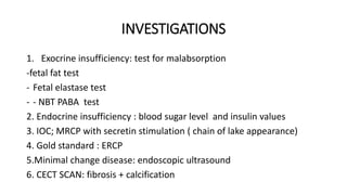 ACUTE AND CHRONIC PANCREATITIC DISORDERS.pptx