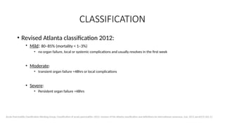 Pancreatitis and its management guidelines.pptx