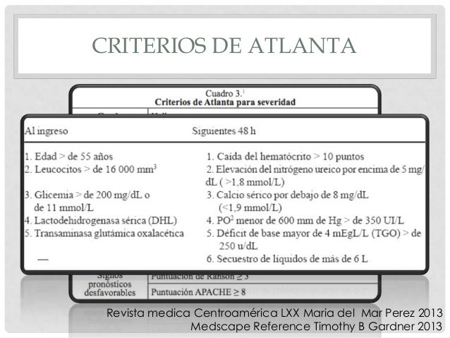 Pancreatitis aguda 2013