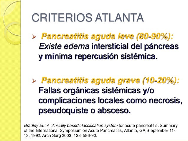 Pancreatitis aguda