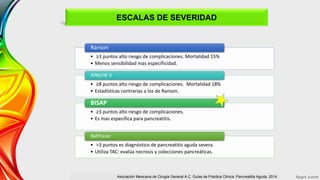 Pancreatitis aguda | PPTX