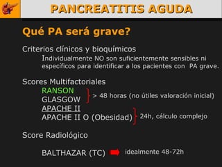 Pancreatitis aguda 2011 (1) | PPT