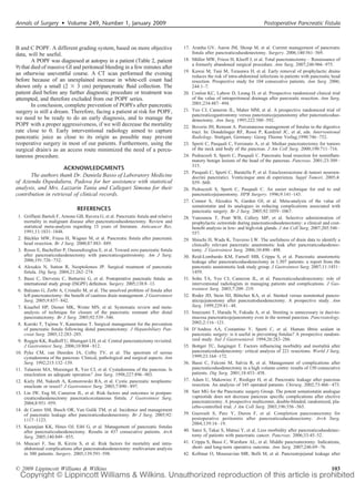 Pancreatitis Aguda Cuando Operar | PDF