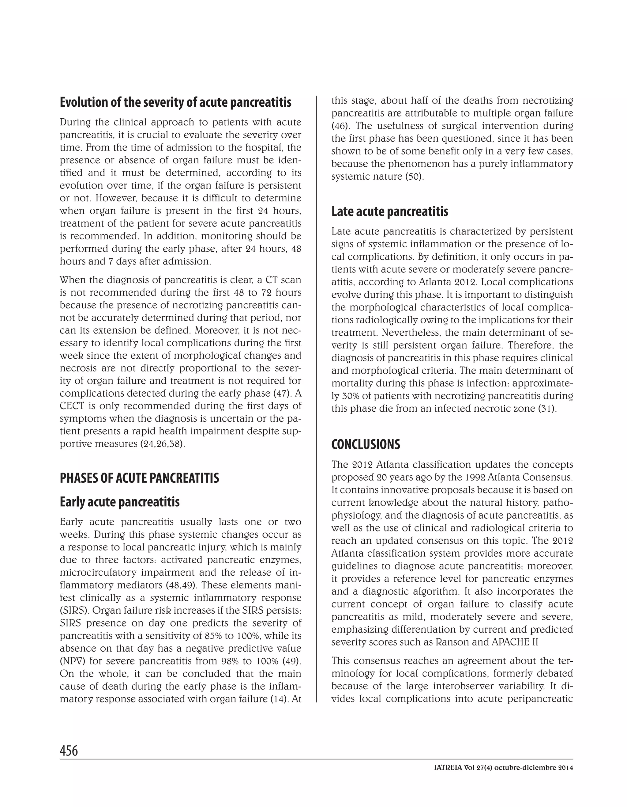 Pancreatitis atlanta | PDF