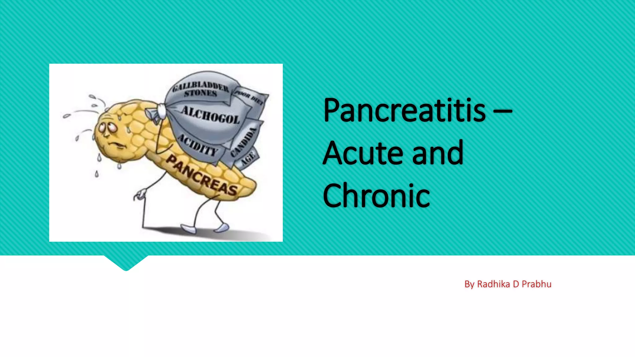 Pancreatitis - etiology, pathophysiology and nutrition | PPTX ...