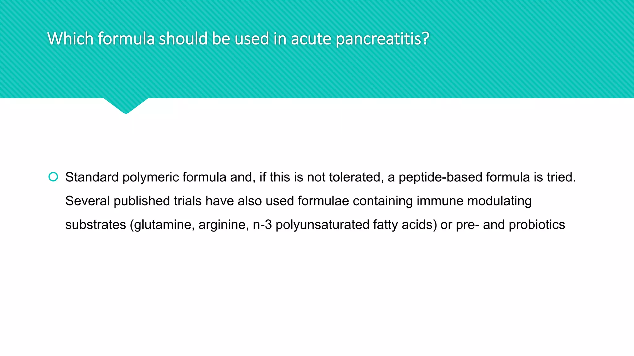 Pancreatitis - etiology, pathophysiology and nutrition | PPTX