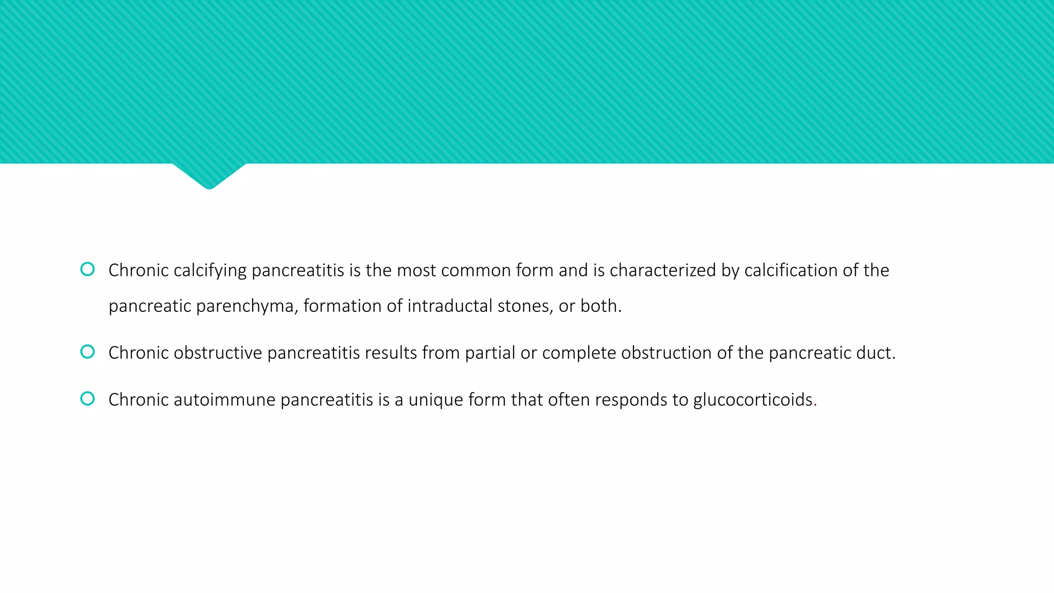 Pancreatitis - etiology, pathophysiology and nutrition | PPTX