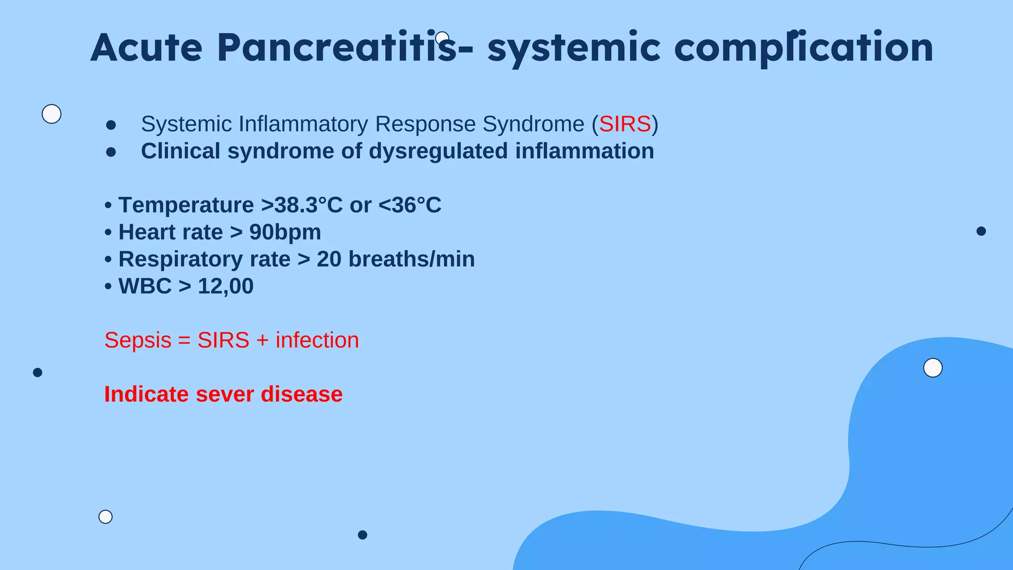 Pancreatitis Complications - pptx | PPT