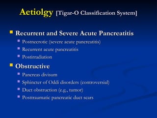 ACUTE AND CHRONIC PANCREATITIS. I ABUZEID.ppt