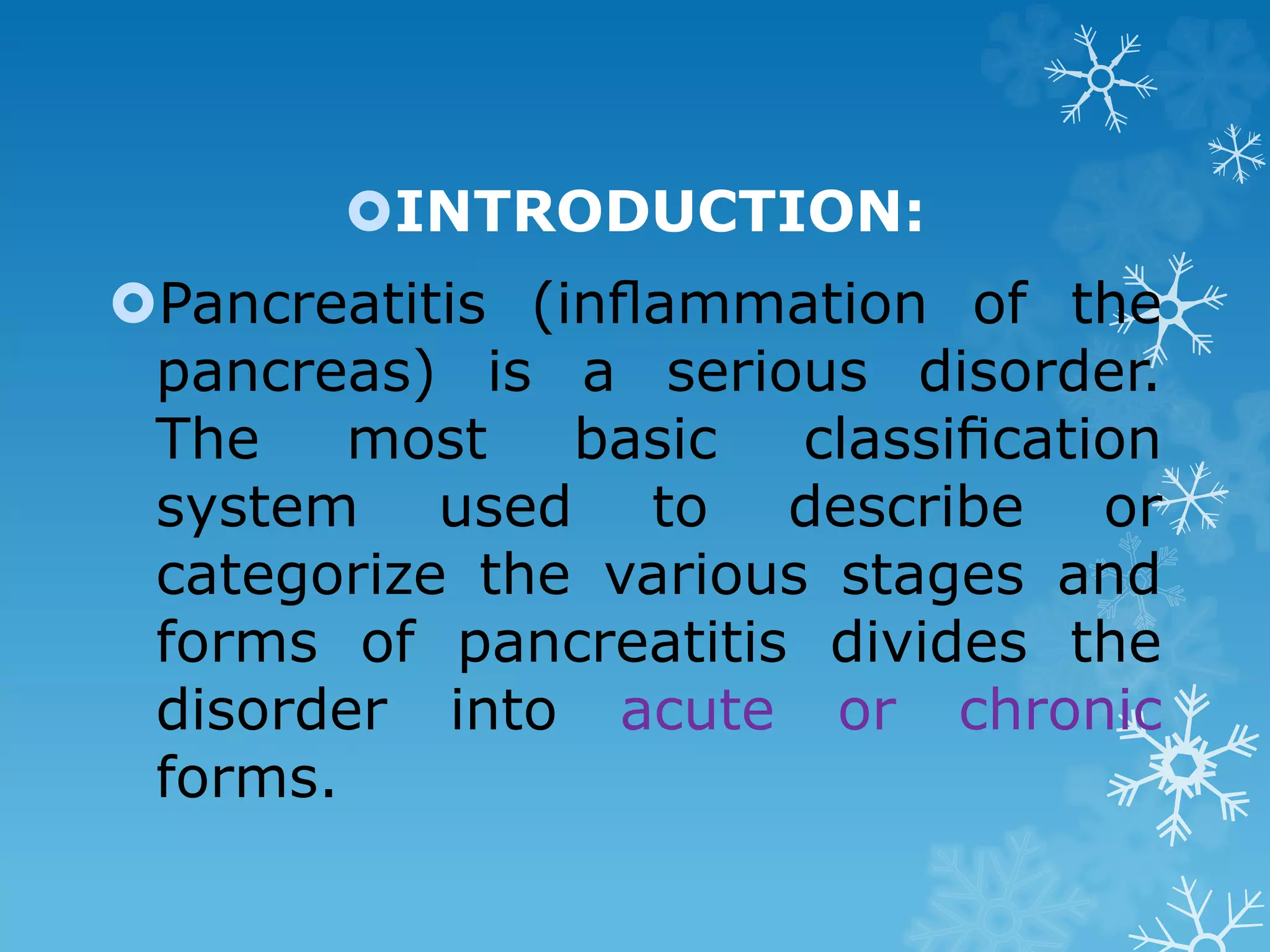 Pancreatitis ppt nitin 1st msc nursing | PPTX