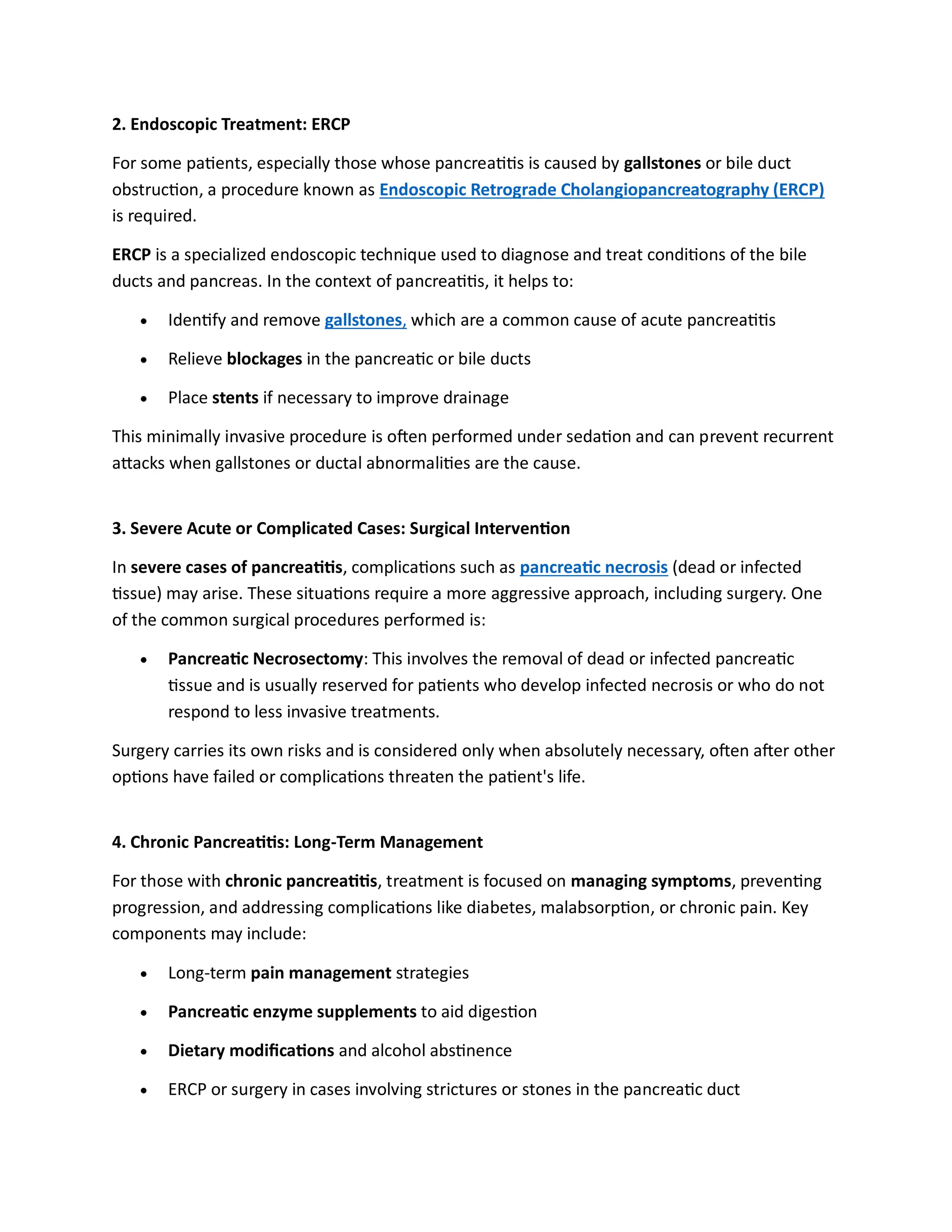 Pancreatitis Treatment Options what patients should need to know.pdf