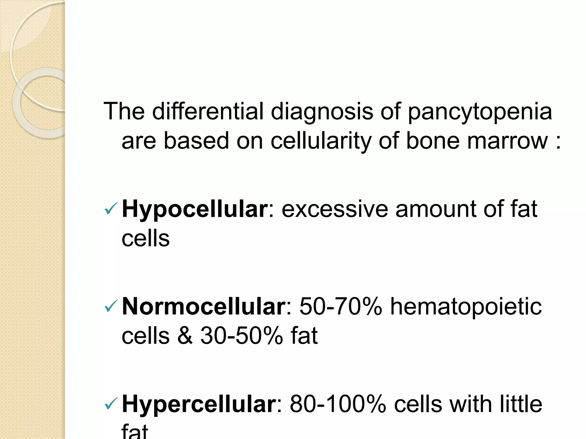 Pancytopenia | PPTX
