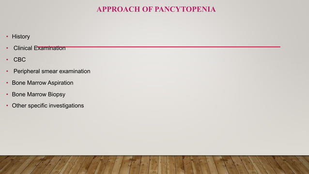 Pancytopenia | PPTX