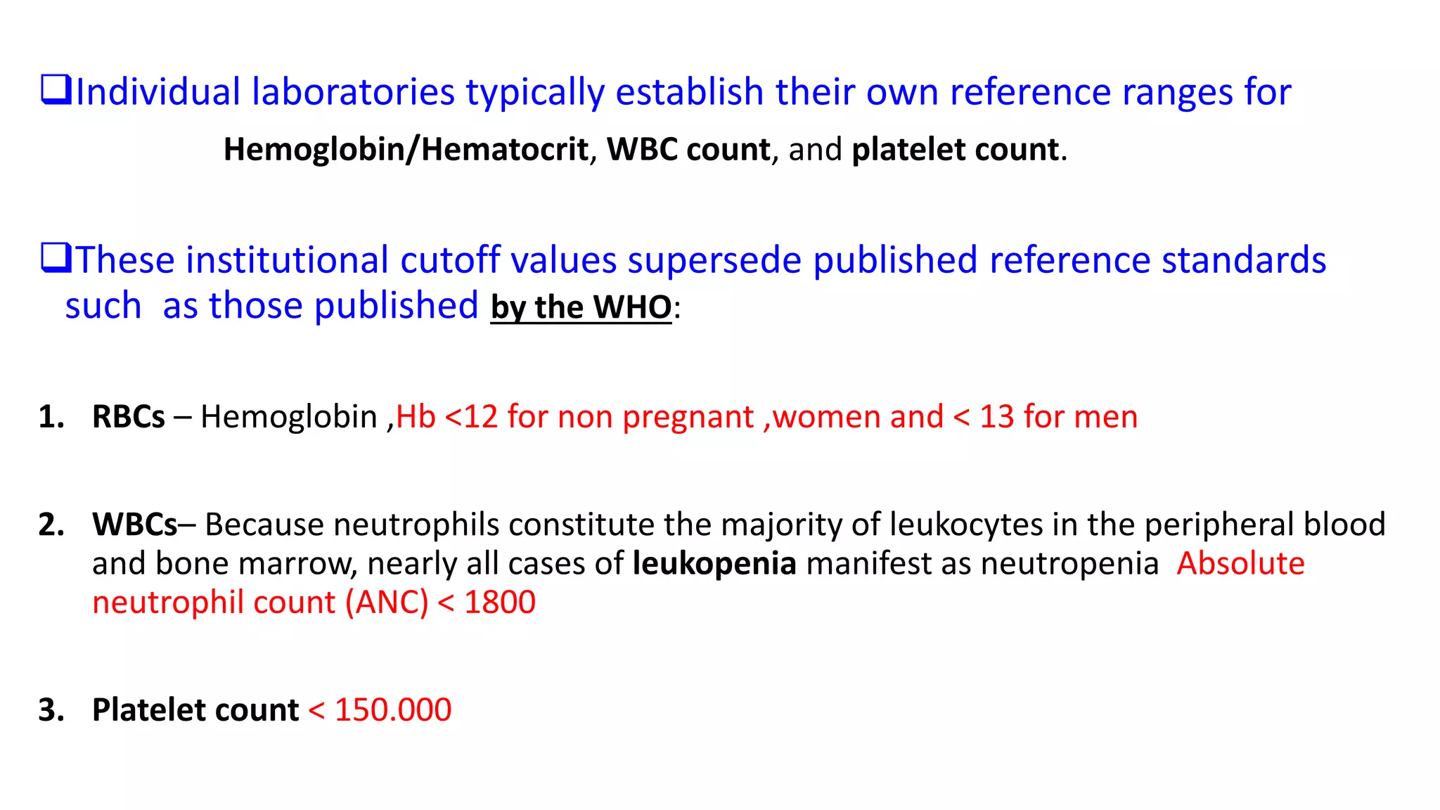 Pancytopenia | PPTX