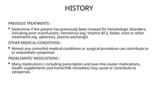 PANCYTOPENIA Approach , algorithm etc .pptx