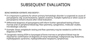 PANCYTOPENIA Approach , algorithm etc .pptx