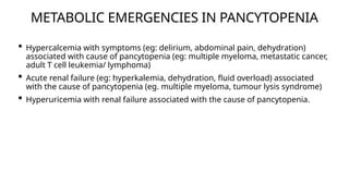 PANCYTOPENIA Approach , algorithm etc .pptx