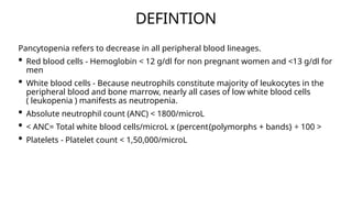 PANCYTOPENIA Approach , algorithm etc .pptx