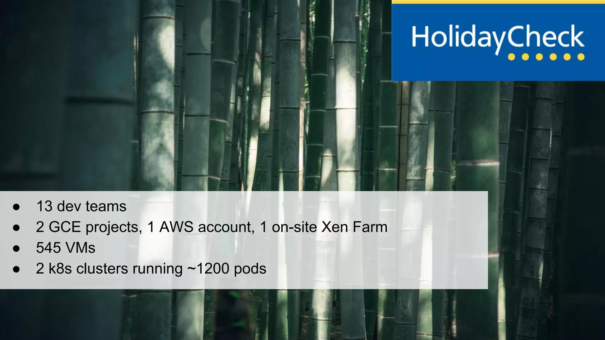 The Panda Experiment - evolution of DevOps culture at HolidayCheck | PPT