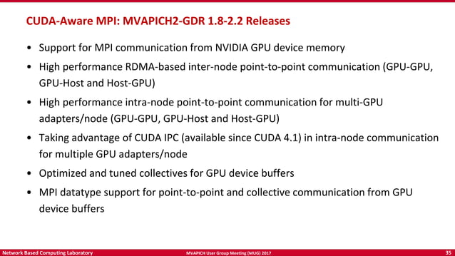 Overview of the MVAPICH Project and Future Roadmap | PPT