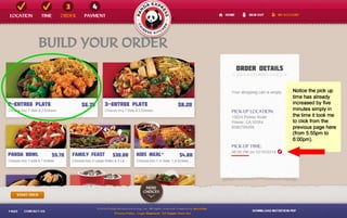 UX Case Study: Panda Express Online Ordering | PDF