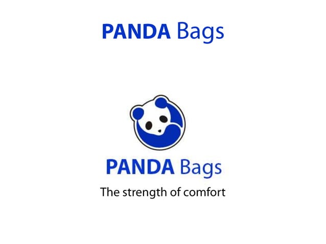 Panda bags (Business Plan)- Aetos Dios | PPT