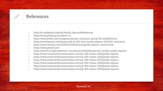 Panda express | PDF