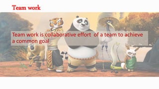 Management lesson from Kung fu panda | PPTX