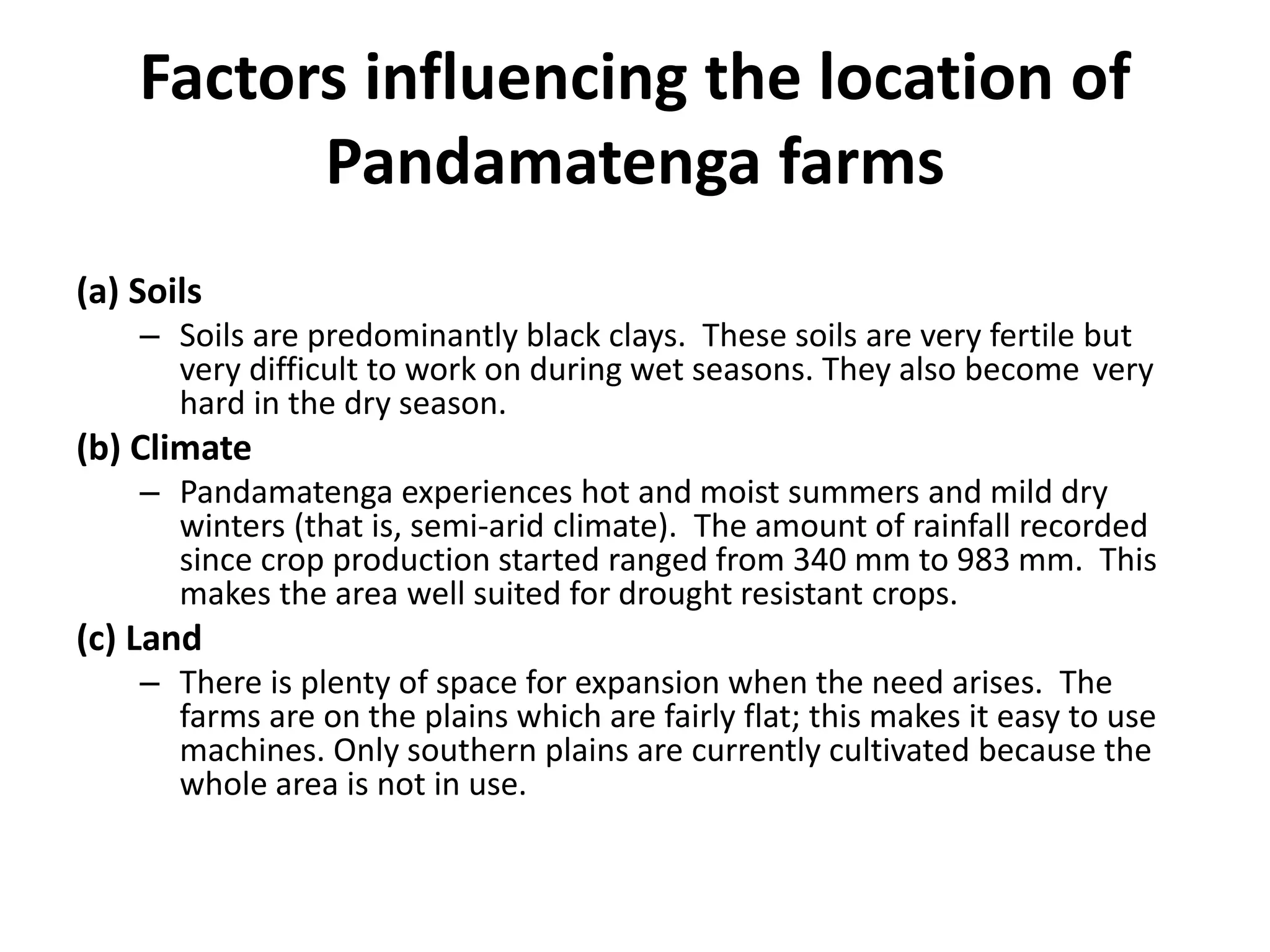 Pandamatenga case study | PPTX
