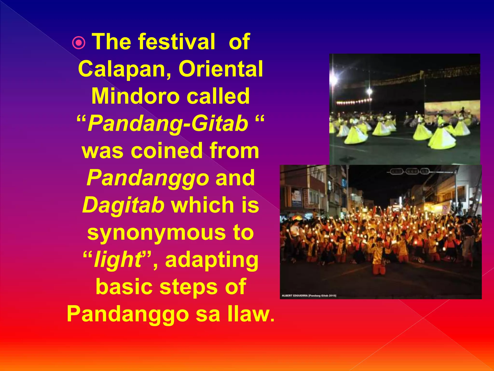 Pandanggo sa ilaw (Philippine Folk Dance) | PPTX