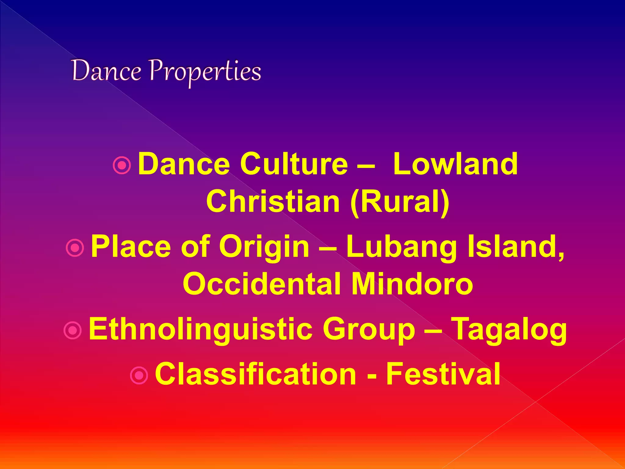 Pandanggo sa ilaw (Philippine Folk Dance) | PPTX