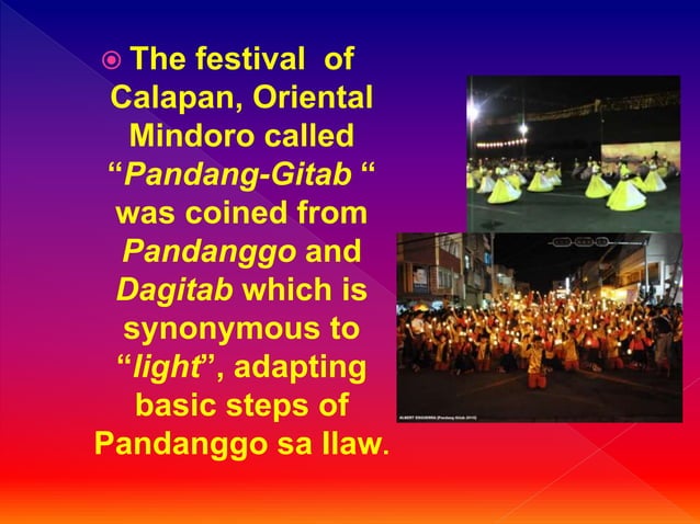 Pandanggo sa ilaw (Philippine Folk Dance) | PPTX