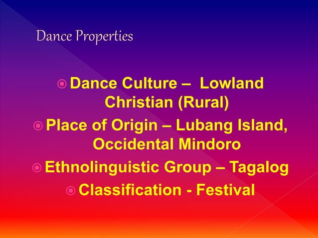 Pandanggo sa ilaw (Philippine Folk Dance) | PPTX