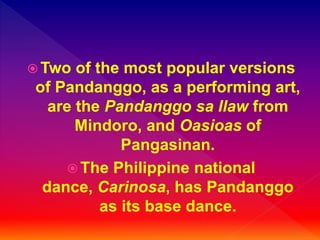 Pandanggo sa ilaw (Philippine Folk Dance) | PPTX