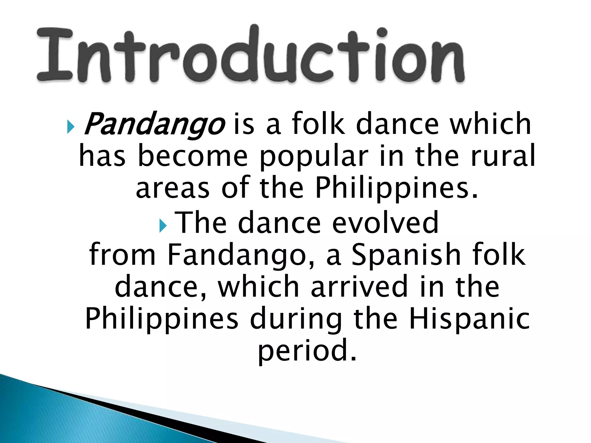 Pandanggo sa sambalilo (Philippine Folk Dance) | PPTX