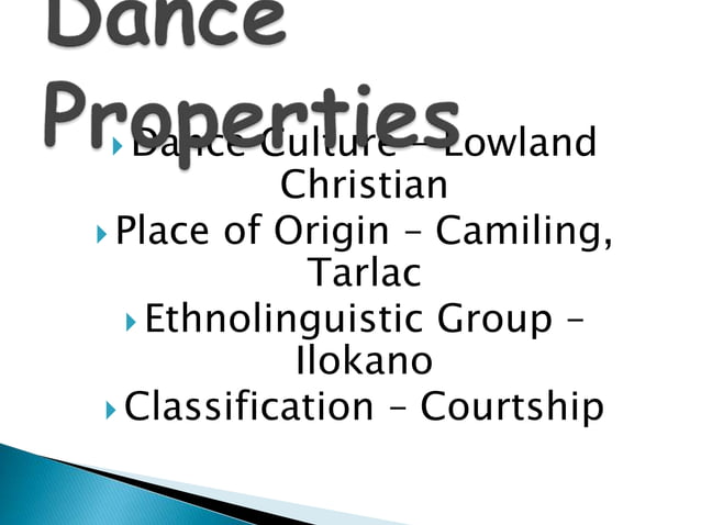 Pandanggo sa sambalilo (Philippine Folk Dance) | PPTX