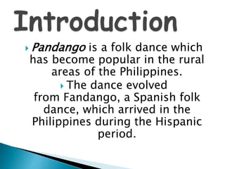 Pandanggo sa sambalilo (Philippine Folk Dance) | PPTX