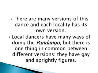 Pandanggo sa sambalilo (Philippine Folk Dance) | PPTX
