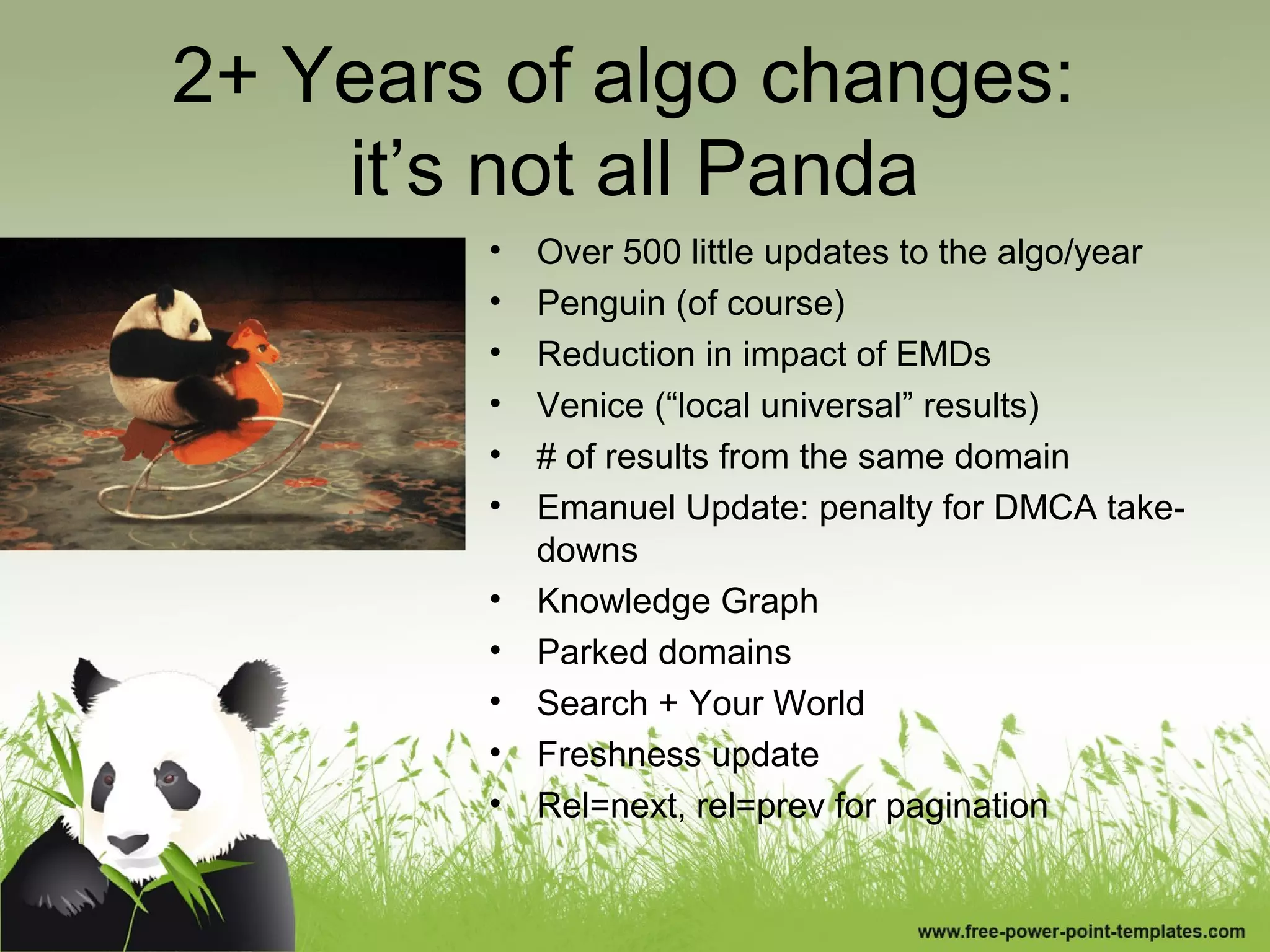 Google's Panda Algorithm | PPT