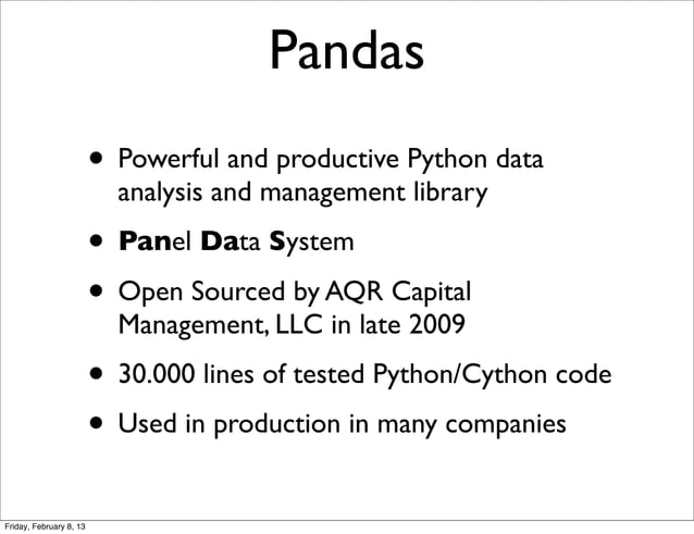 Pandas | PDF