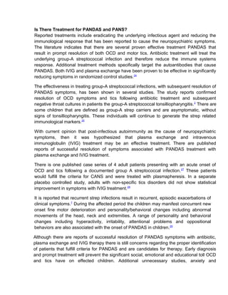 Pandas- Pediatric Pediatric Autoimmune Neuropsychiatric Disorders ...