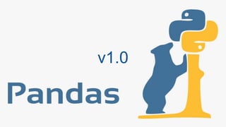 What’s new in Pandas v1.0? | PPT