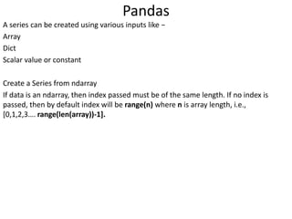 Pandas | PPTX | Computing | Technology & Computing