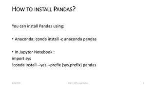 Pandas in Python for Data Exploration .pdf