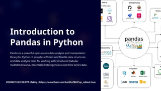 Complete Introduction To Pandas Python.pptx