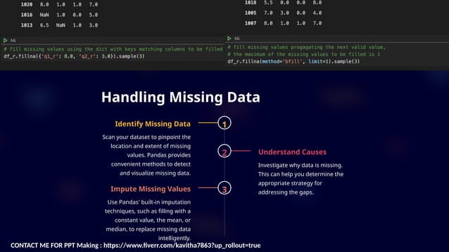 Complete Introduction To Pandas Pythonpptx Databases Computer 0851