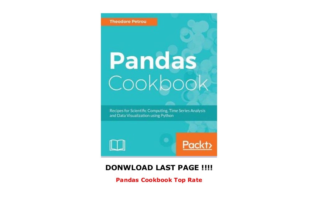 Pandas Cookbook Top Rate
